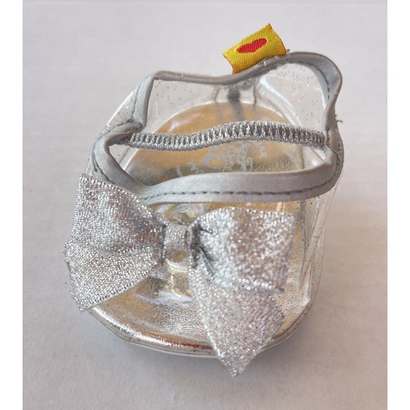 Build-A-Bear | Toys | Build A Bear Single Silver Sparkle Heel Slipper ...